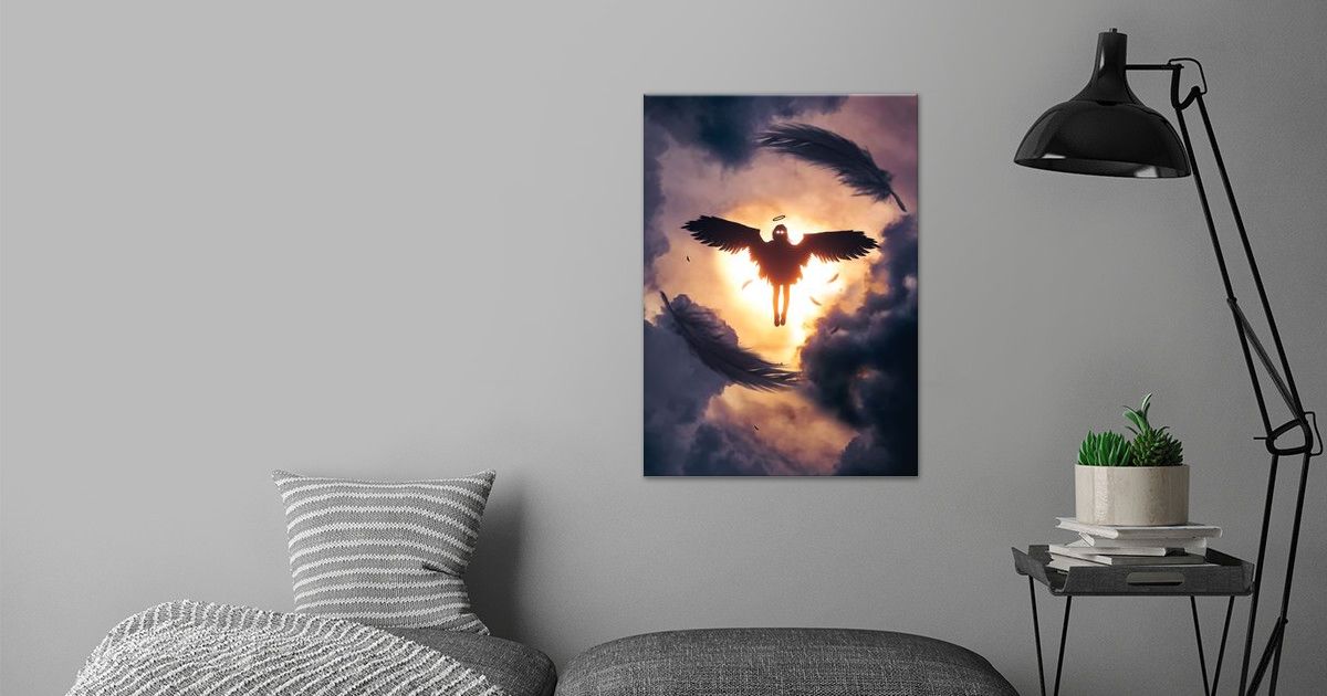 'Angel in Disguise' Poster by 365Hues | Displate
