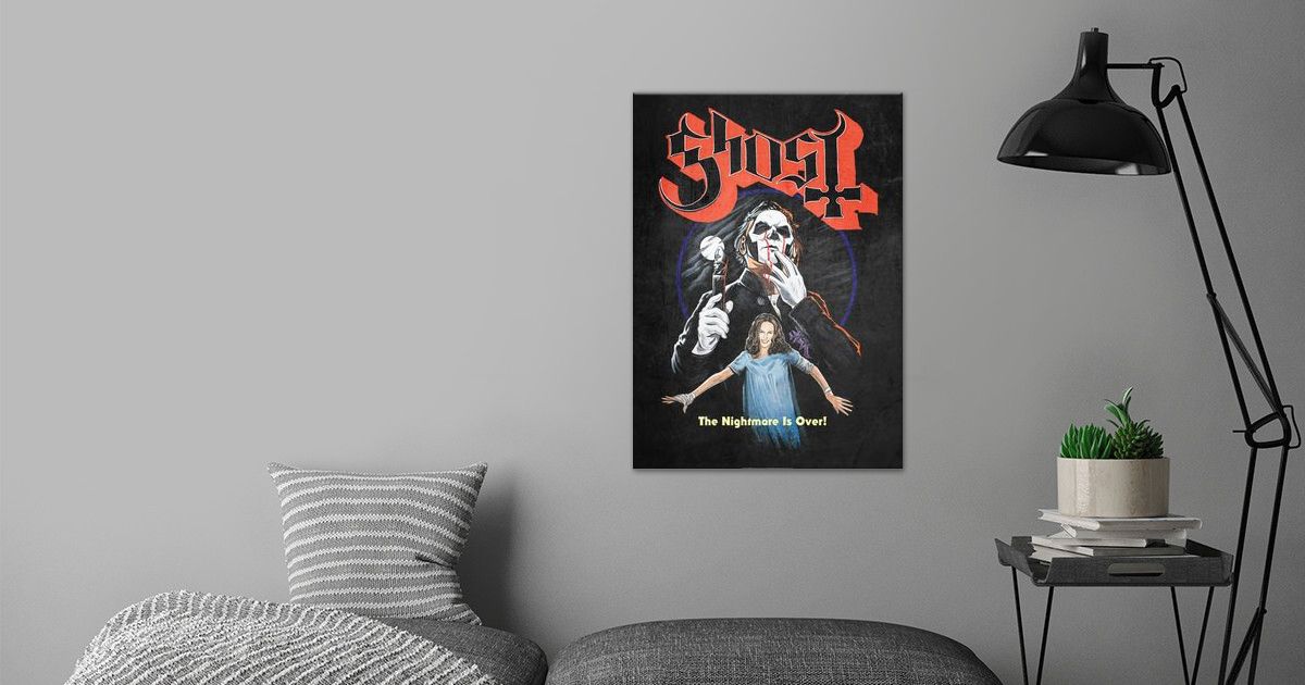 'The Nightmare is Over' Poster by Ghost | Displate