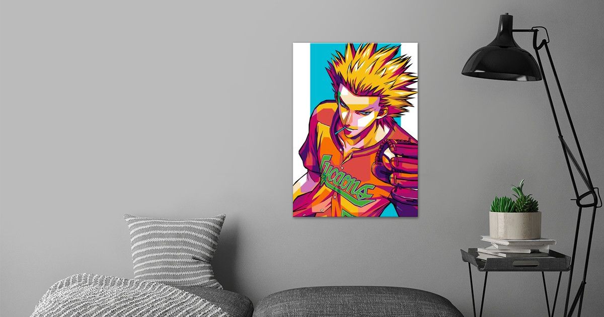 'Toa Tokuchi One Outs' Poster by Imad Wpap | Displate