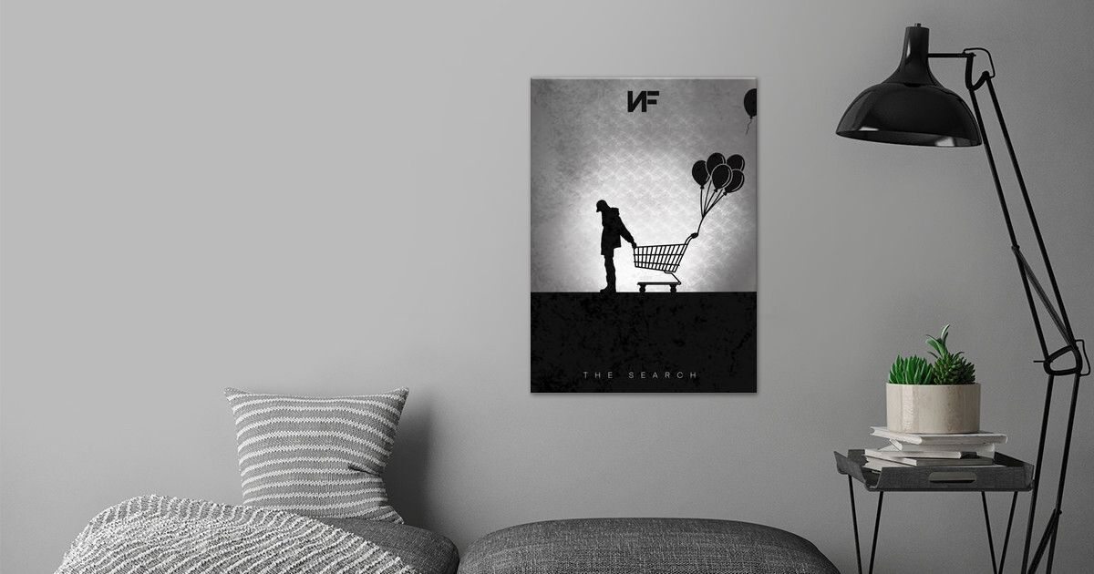 'NF Balloons The Search' Poster by Constant Creates | Displate