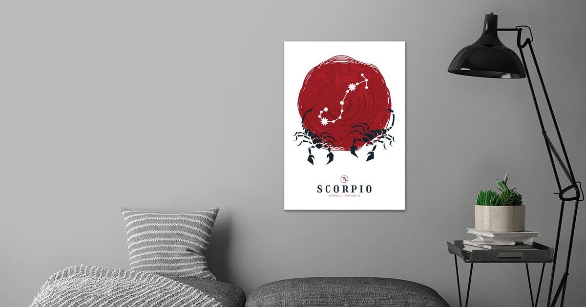 'Scorpio' Poster by ArtNinja | Displate