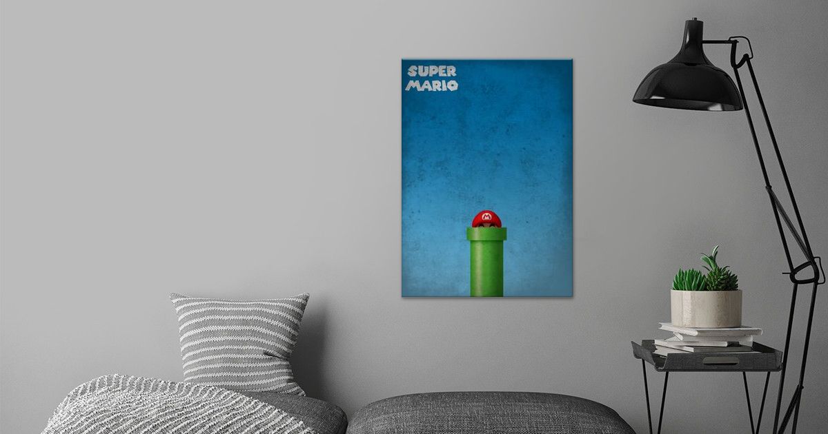 'Super mario' Poster by Designersen | Displate