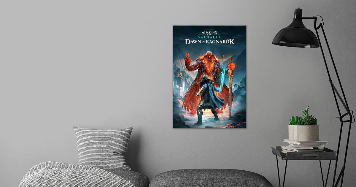 'Dawn of Ragnarok Vertical' Poster by Assassin's Creed | Displate