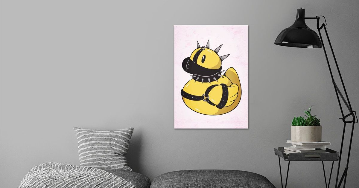 'BDSM Rubber Duck' Poster by BestPrints | Displate