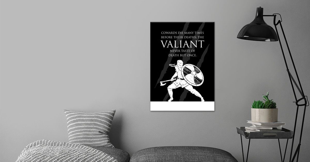 'Valiant Soldier' Poster by ABConcepts | Displate