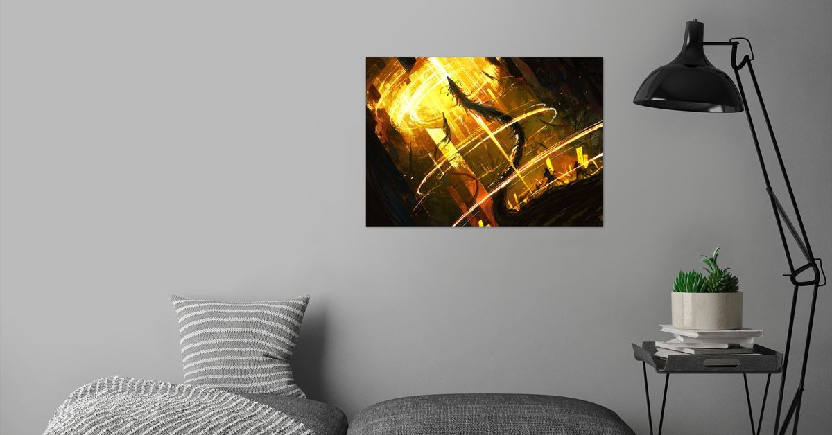 'Spirit Sisters Call' Poster by Dominik Mayer | Displate