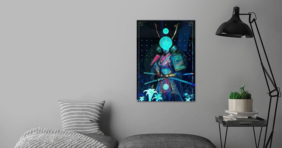 'Moon Guard' Poster by Dominik Mayer | Displate