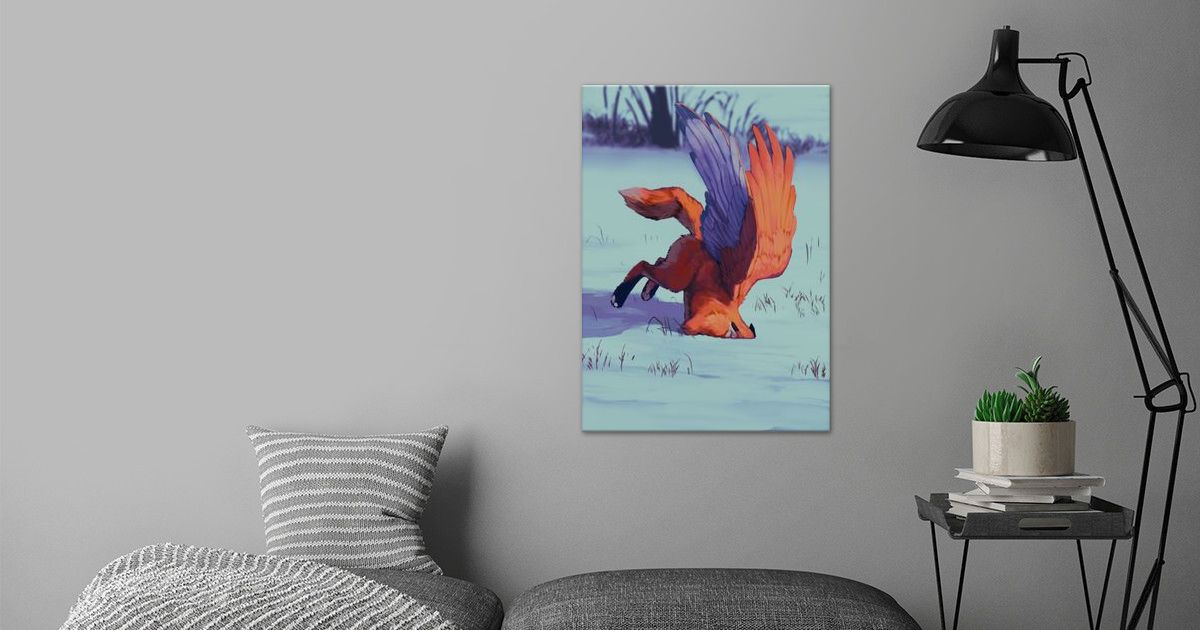 'Fall Down' Poster by MokinaArt | Displate