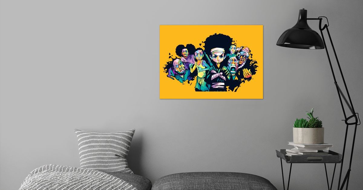 'The Boondocks samurai' Poster by Ar dani | Displate