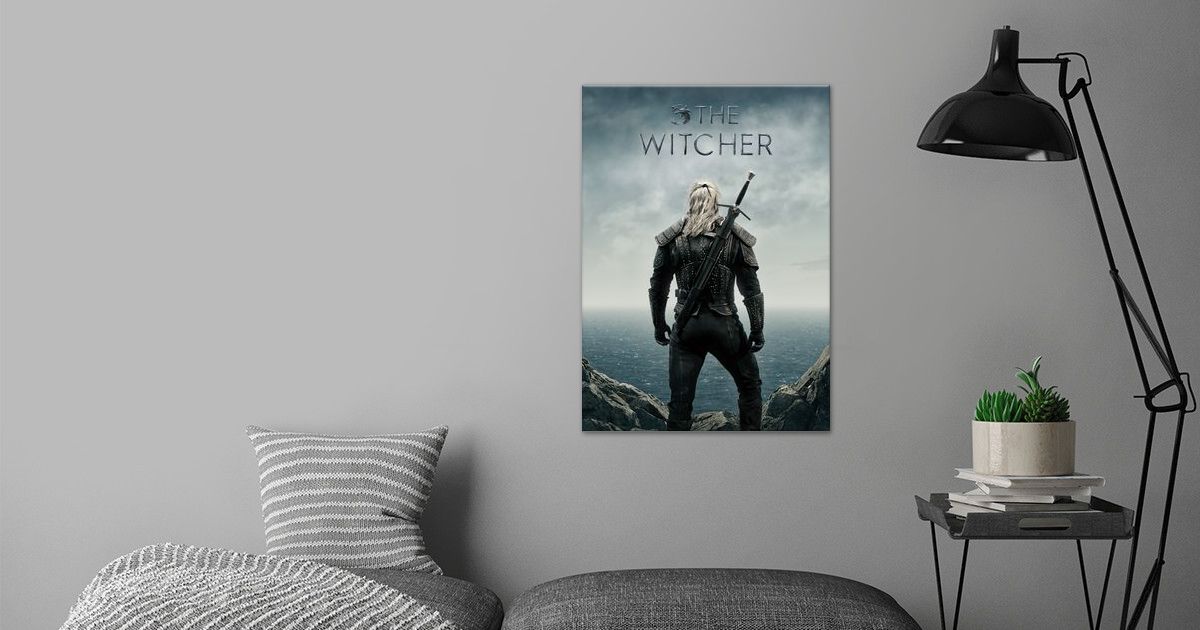 'Witcher Key Art Logo' Poster by The Witcher Series | Displate
