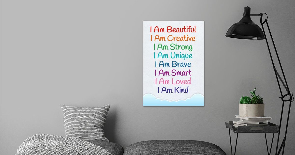'I AM CREATIVE' Poster by Masahiro Art | Displate