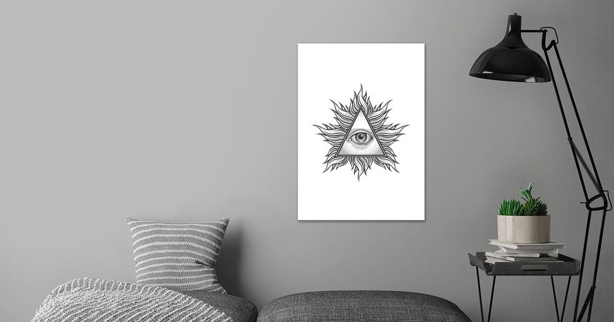 'illuminati' Poster by Karin Studio | Displate