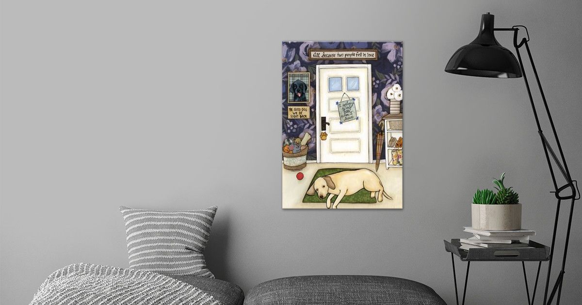 'Be Right Back' Poster by Jamie Morath | Displate