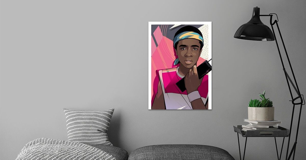 'Lucas Sinclair' Poster by Stranger Things Series | Displate