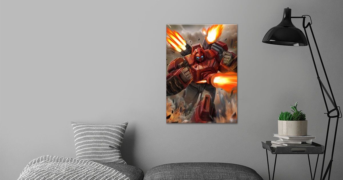 'Kaboom!' Poster by Transformers | Displate