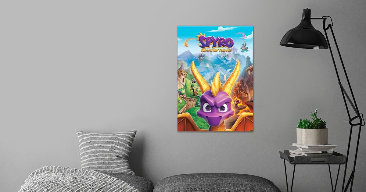 'Spyro Cover' Poster by Spyro The Dragon | Displate