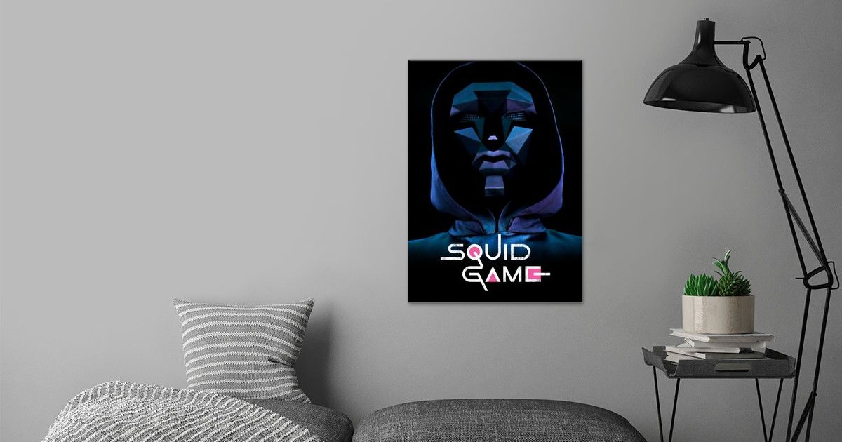 'Boss Mask' Poster by Squid Game | Displate