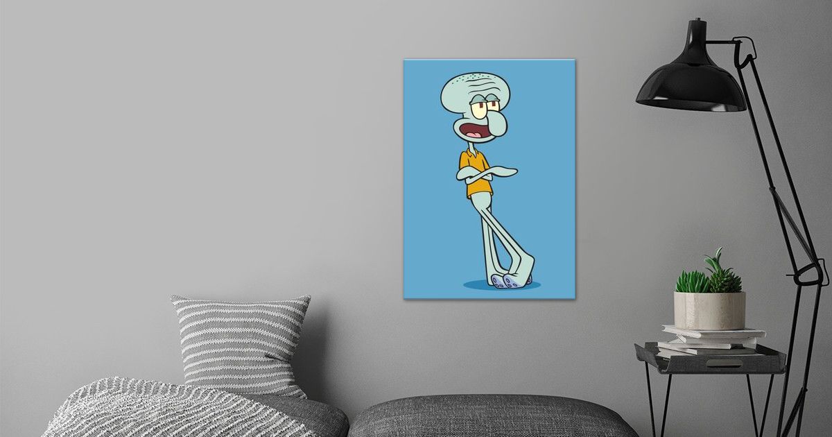 'Cool Squidward' Poster by SpongeBob SquarePants | Displate