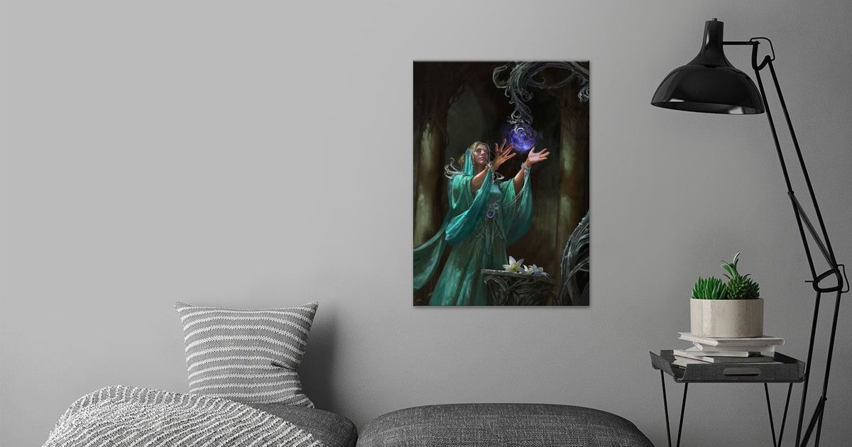 'Elven Seer' Poster by GWENT | Displate