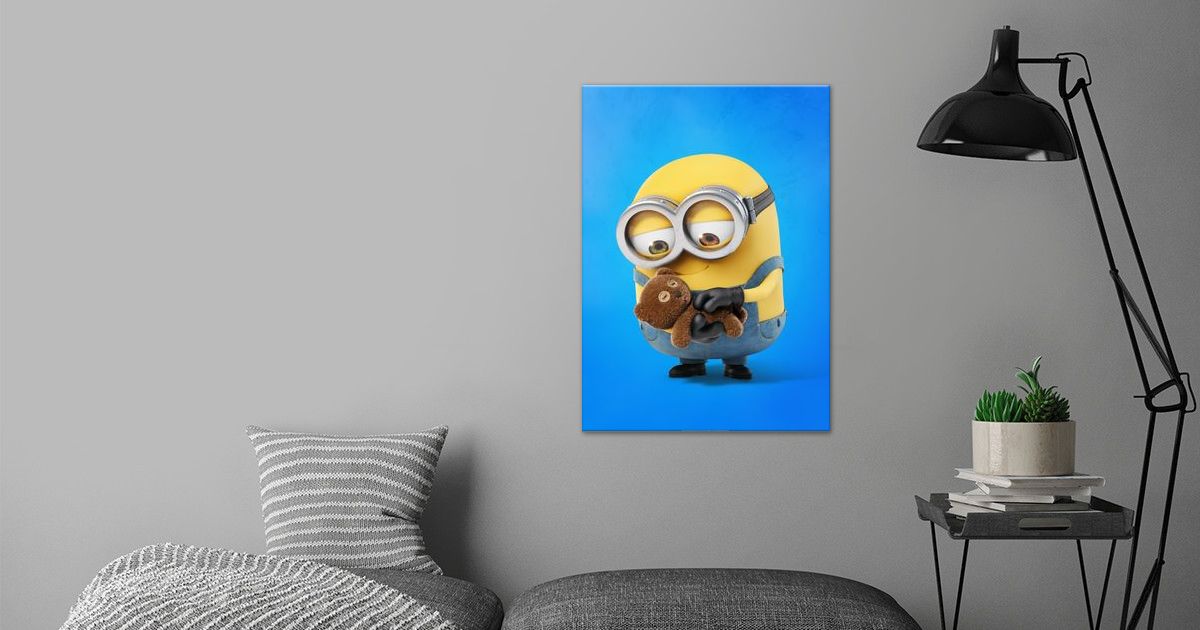 'Bob with Tim' Poster by Minions | Displate