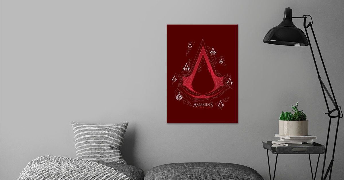 'Ruby Logo' Poster by Assassin's Creed | Displate