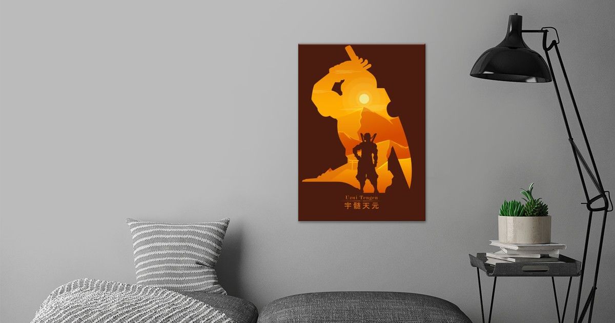 'Uzai Tengen' Poster by PowerUp Design | Displate