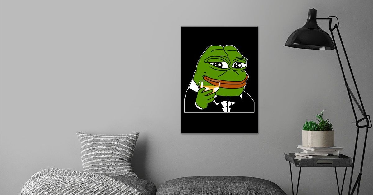 'Posh Pepe' Poster by Desky | Displate