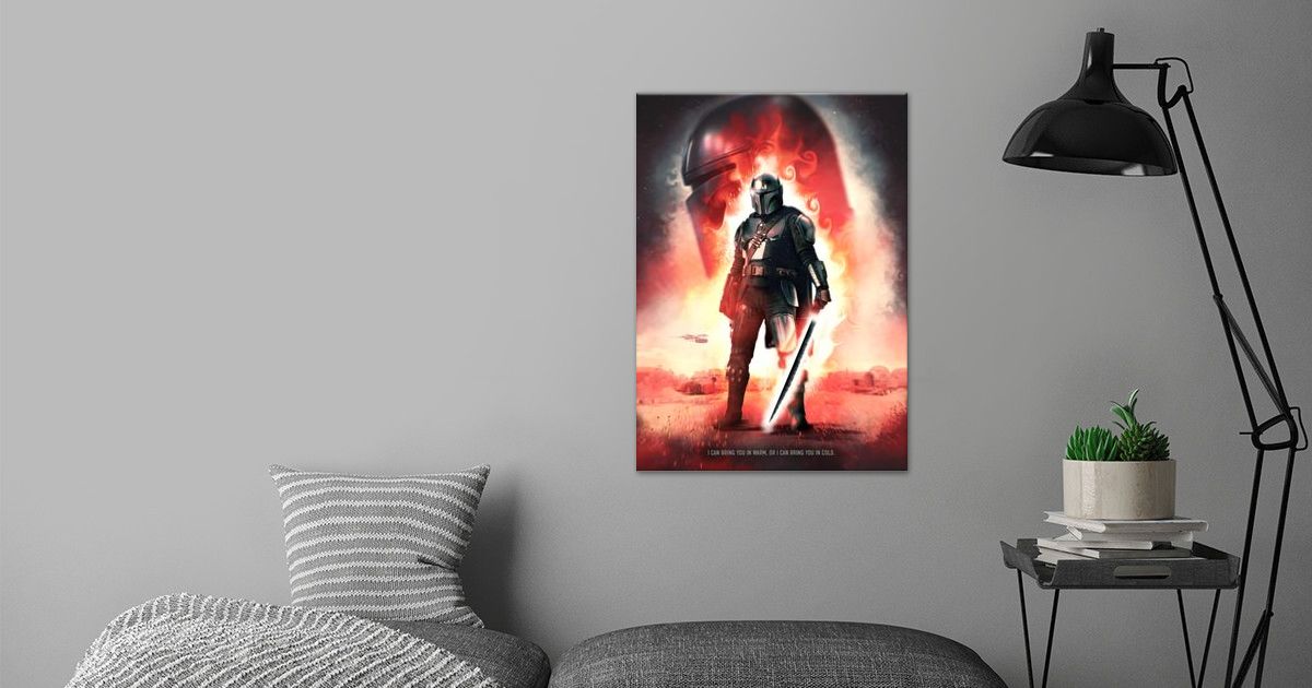 'Mandalorian' Poster by Star Wars | Displate