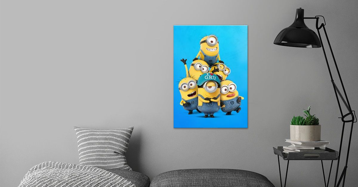 'Minion group photo' Poster by Minions | Displate