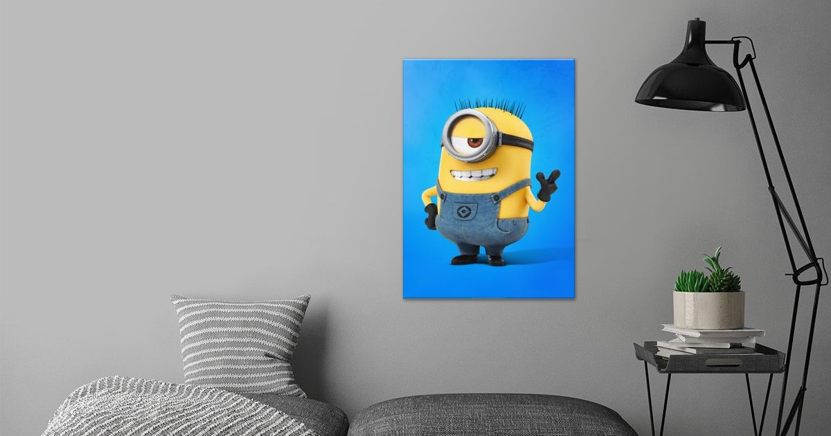 'Carl smile' Poster by Minions | Displate