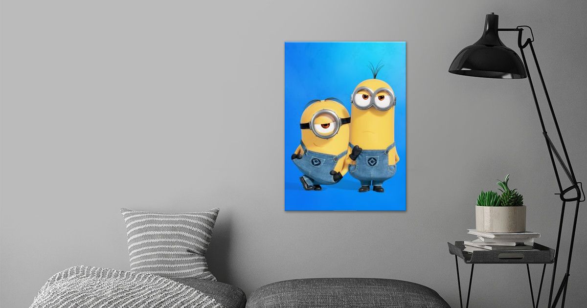 'Minion Duo' Poster by Minions | Displate