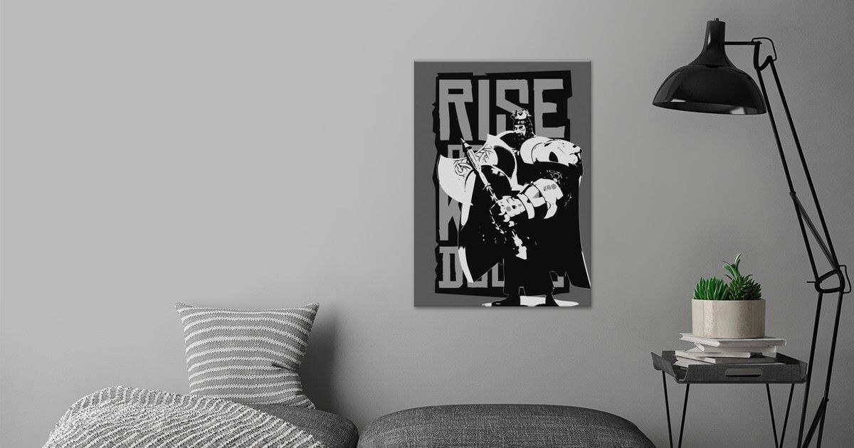 'ROK Richard' Poster by vectorhelowpal official displate store | Displate