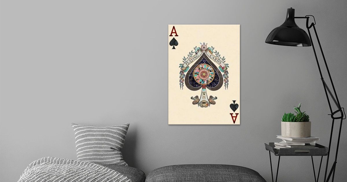 'Playing Cards ' Poster by Inspired Images | Displate