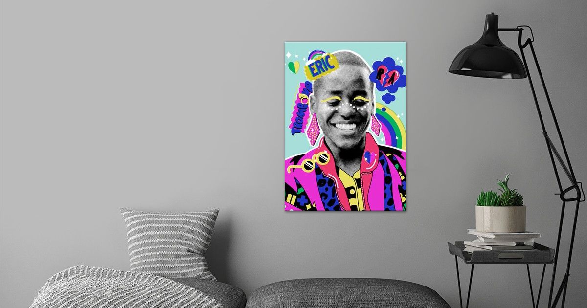 'Eric Pop Portrait' Poster by Sex Education | Displate