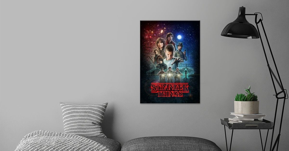 'Season 1 Characters Poster' Poster by Stranger Things Series | Displate