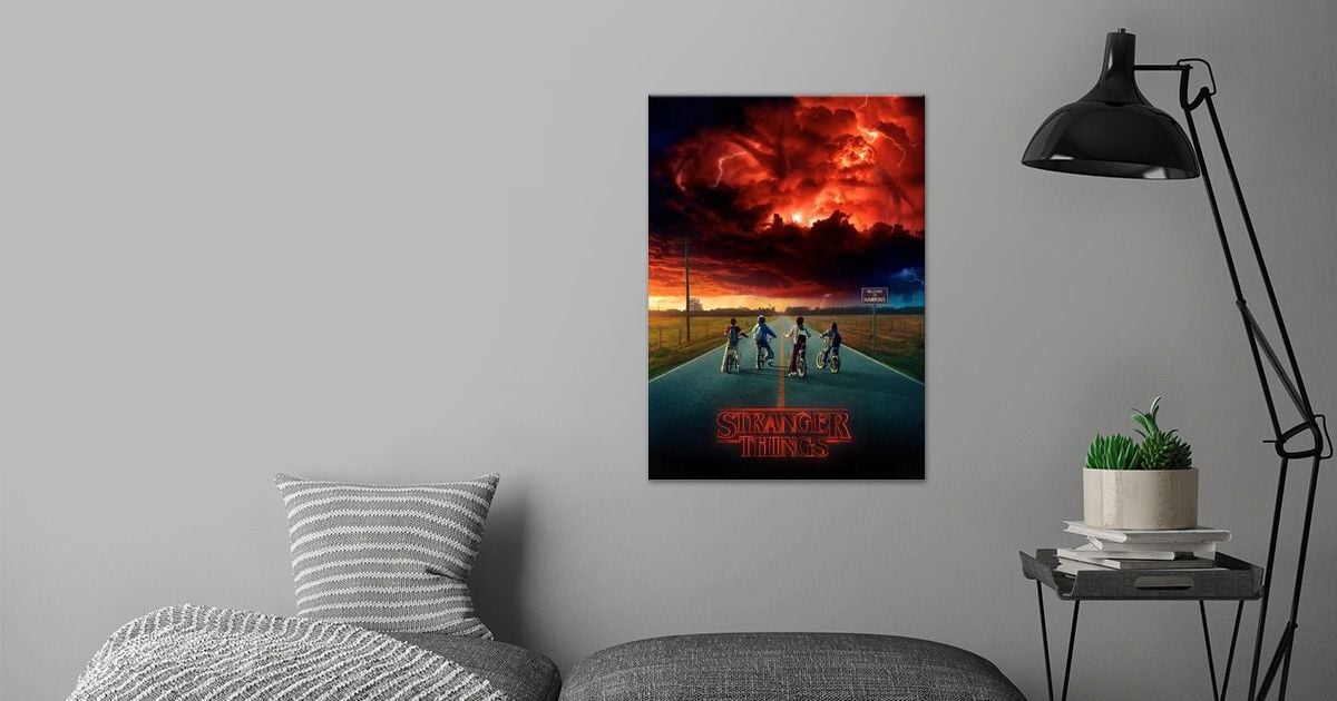 'Stranger Things S1 Boys' Poster by Stranger Things Series | Displate