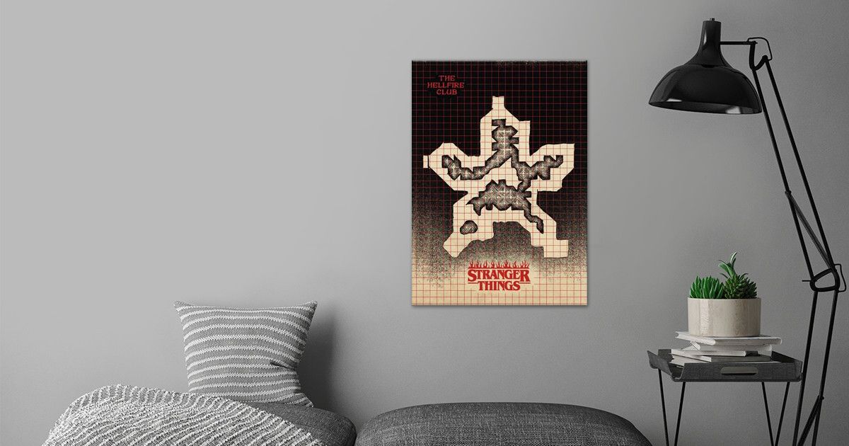 'The Hellfire Club' Poster by Stranger Things Series | Displate