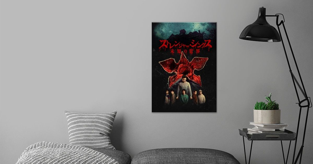 'Demogorgon Poster' Poster by Stranger Things Series | Displate