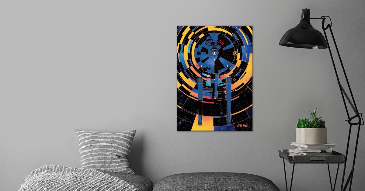 'USS Enterprise' Poster by Star Trek | Displate
