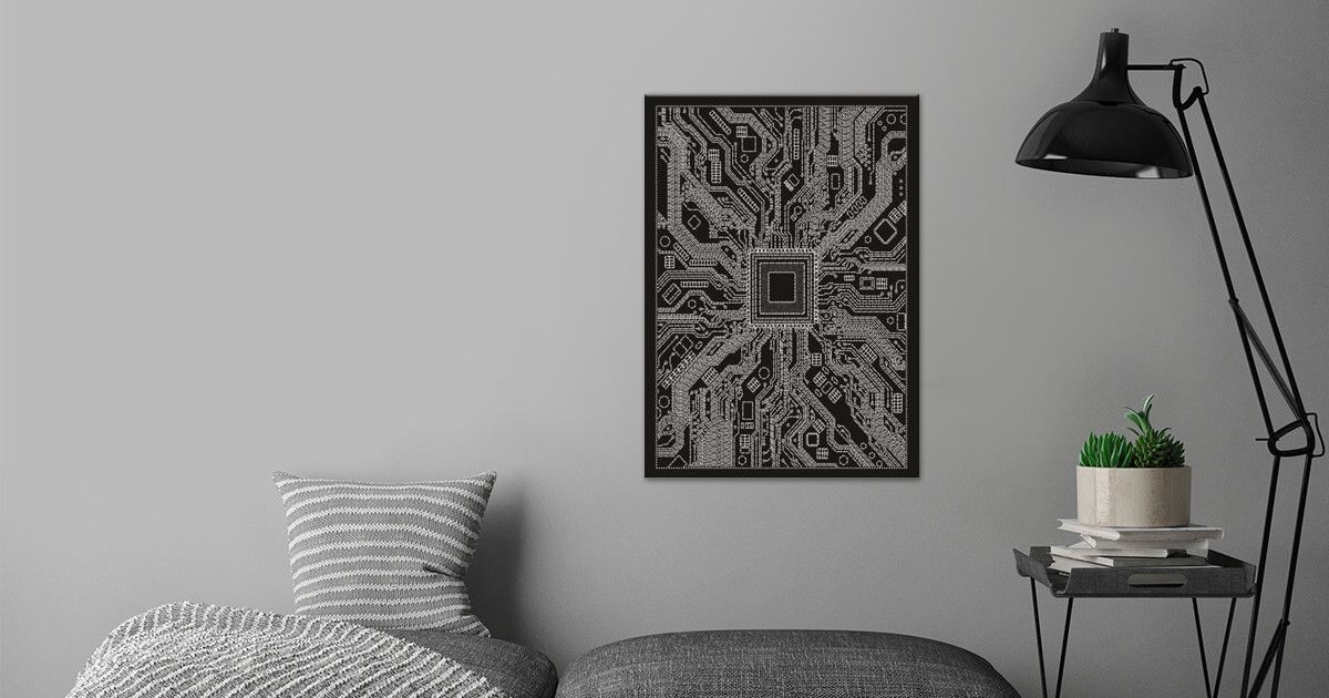 'Computer CPU Processor ' Poster by MrTKBooker | Displate