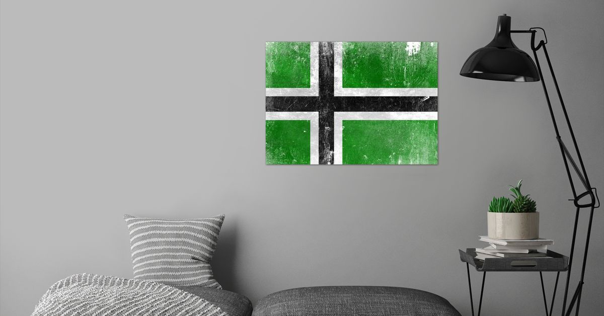 'Vinland Flag ' Poster by Dalibor Novak | Displate