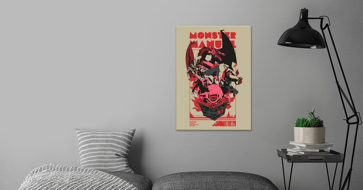 'Monster Manual' Poster by Dungeons and Dragons | Displate