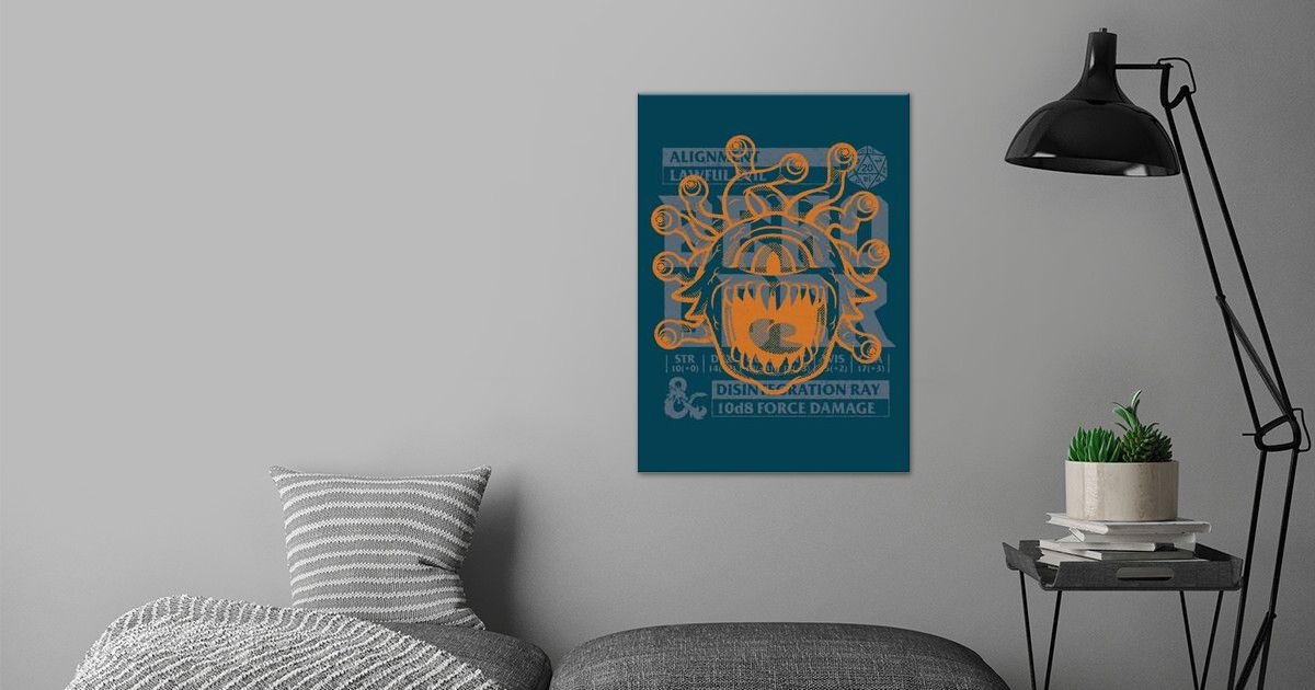 'Disintegration Ray' Poster by Dungeons and Dragons | Displate