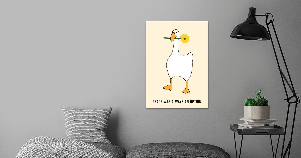 'Funny Goose' Poster by nueman | Displate