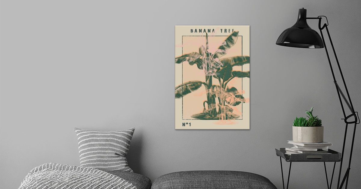 'Banana Tree' Poster by BluePinkPanther | Displate