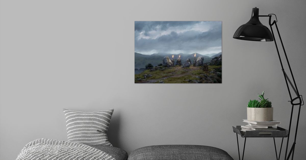'Runestone Circle' Poster by Crusaider Kings III | Displate