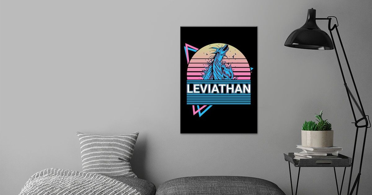'Leviathan Jewish Mythology' Poster by AestheticAlex | Displate