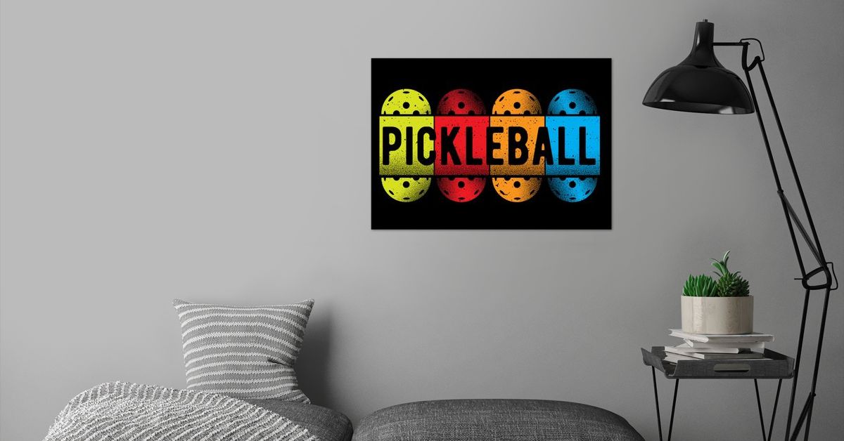 'Pickleball' Poster by DesignsByJnk5 | Displate