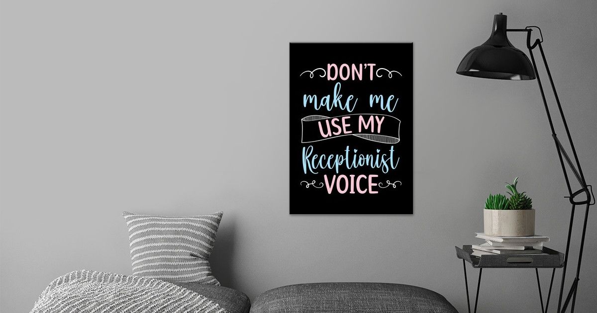 'Receptionist' Poster by NAO | Displate
