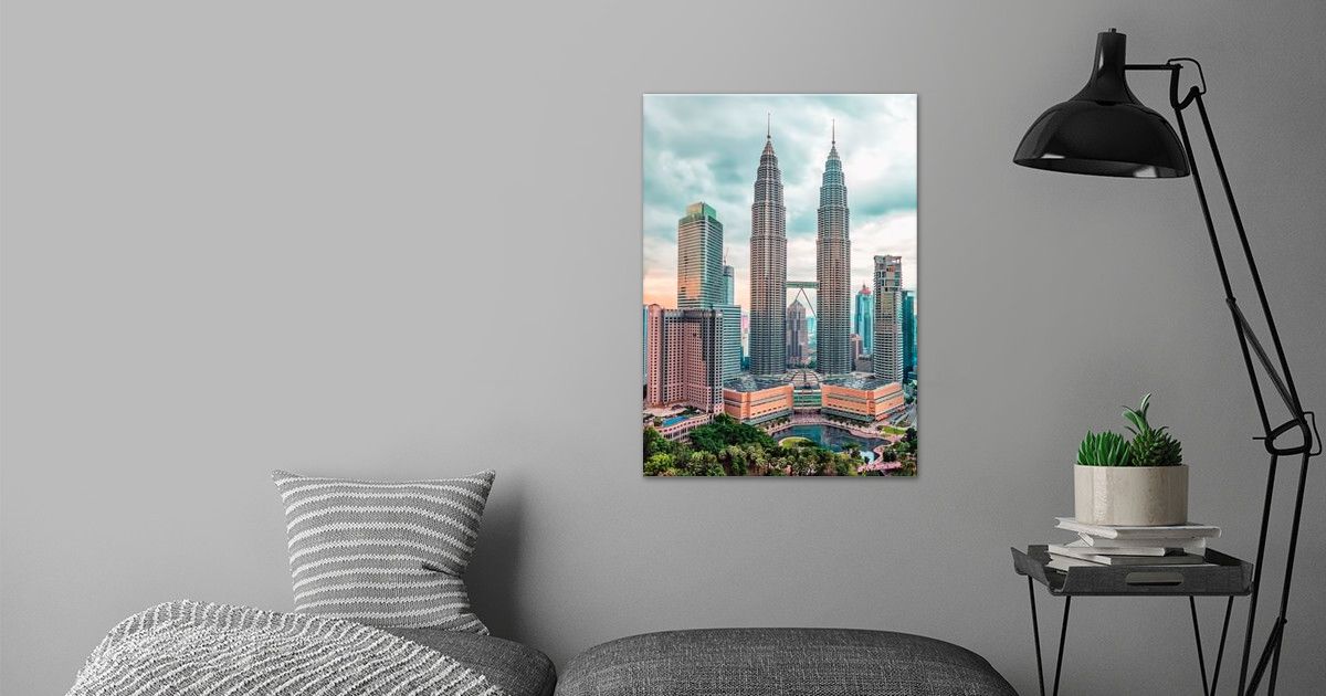 'KLCC' Poster by Mango Art | Displate